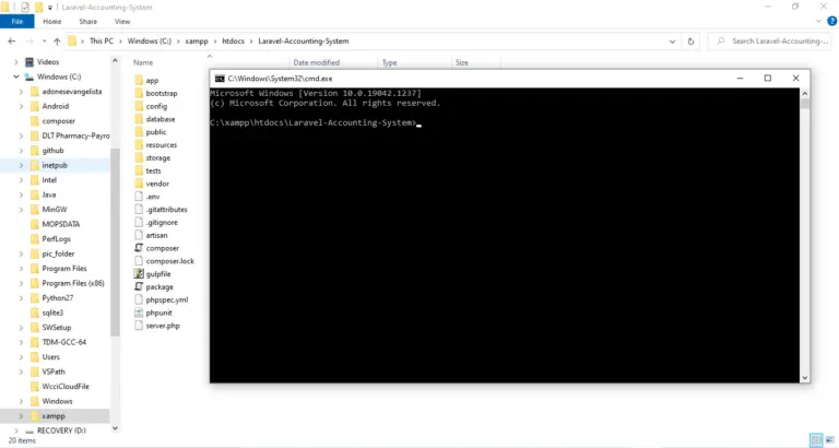 Accounting System Project in Laravel with Source Code