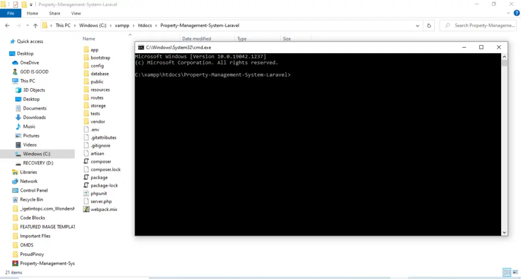Laravel Property Management System Project with Source Code