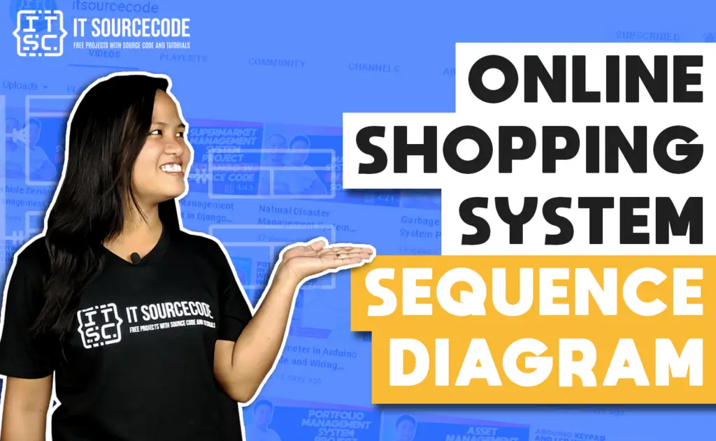 Sequence Diagram for Online Shopping System | UML