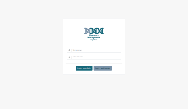 Pharmacy Management System Free Bootstrap Template - Itsourcecode.com
