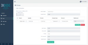 Pharmacy Management System Free Bootstrap Template Source code