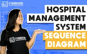 Hospital Management System Sequence Diagram | UML - Itsourcecode.com