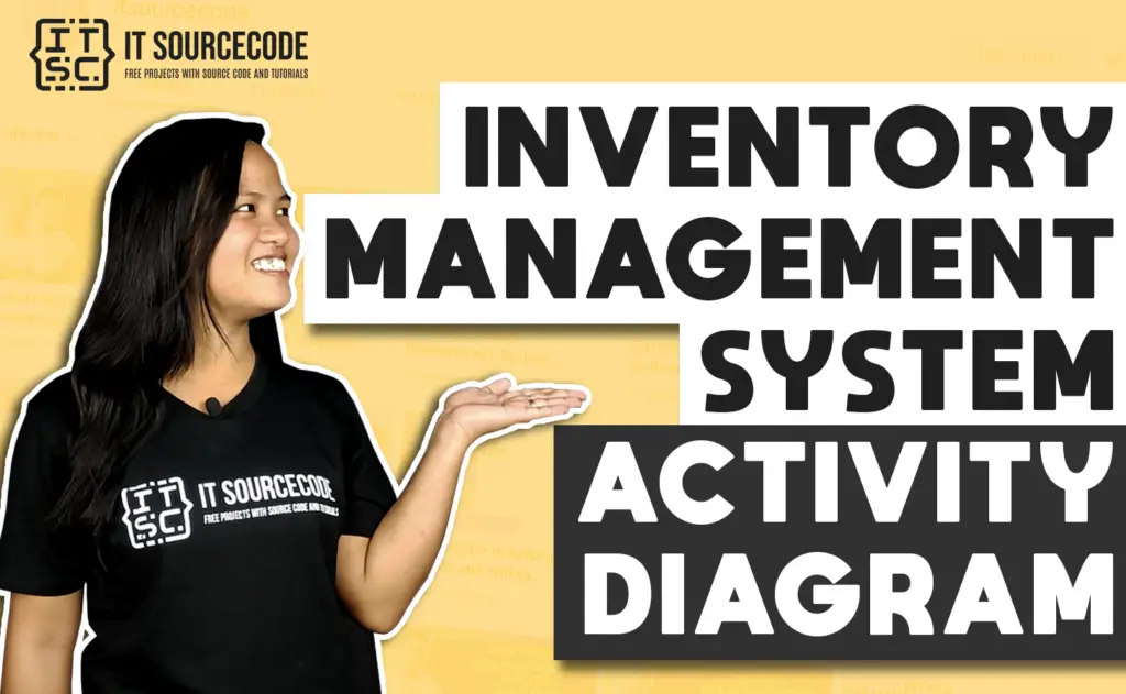 Inventory Management System Activity Diagram | Itsourcecode.com