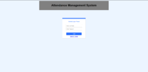 Attendance Management System Project in ASP.NET
