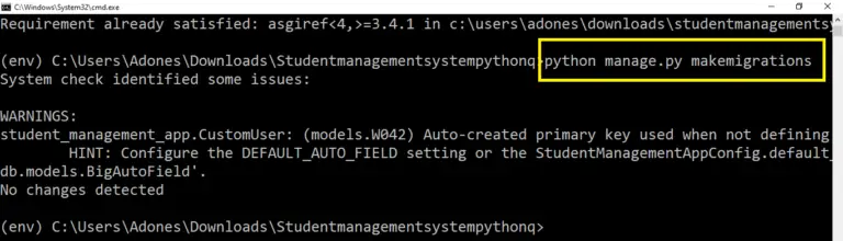 [Advance] Django Student Management System with Source Code