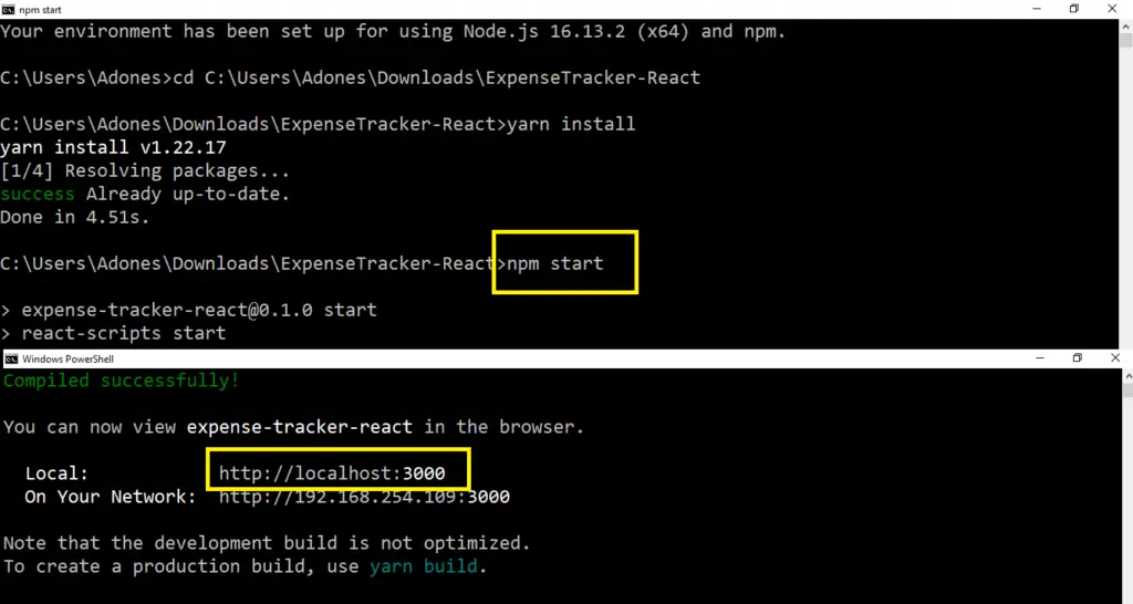 Expense Tracker Application in React JS with Source Code