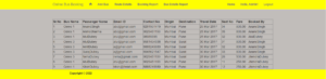 Bus Reservation System Project in ASP.net With Source Code