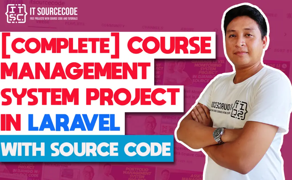 [Complete] Course Management System in Laravel with Source Code