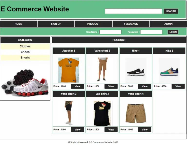 E Commerce Website Project in ASP.net With Source Code E Commerce Website Project in ASP.net With Source Code
