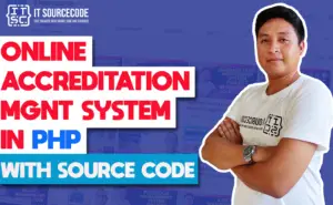 Online Accreditation Management System in PHP with Source Code