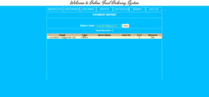 Online Food Ordering System Project in ASP.net FREE Download