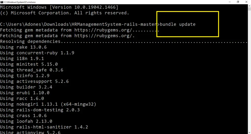 Human Resource Management System in Ruby on Rails with Source Code