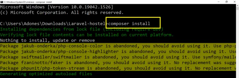 Hostel Management System Project in Laravel with Source Code