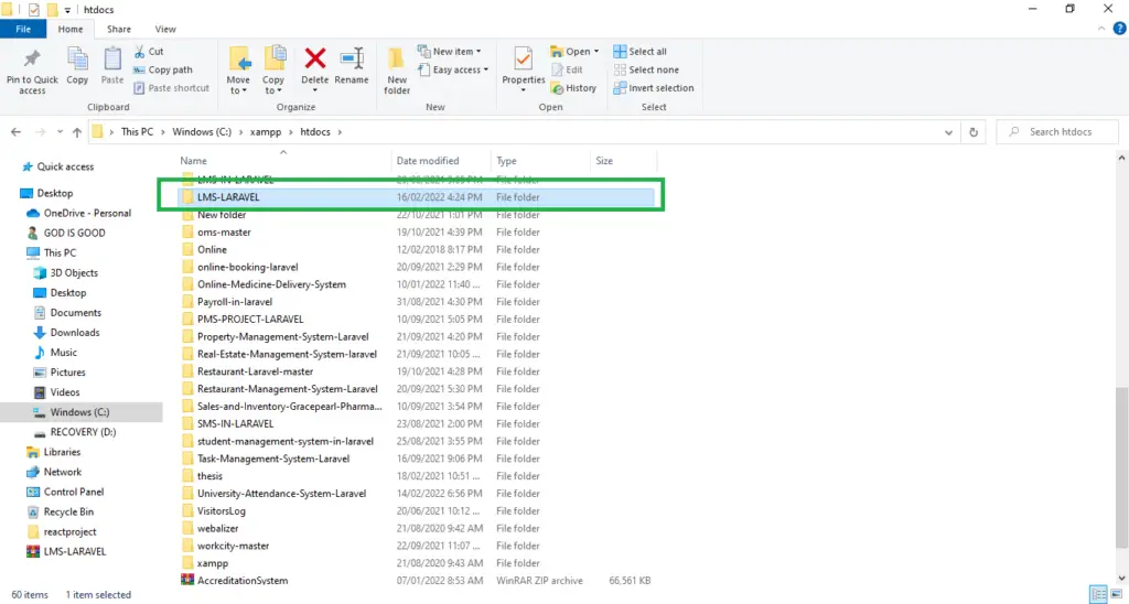 Leave Management System Project in Laravel with Source Code