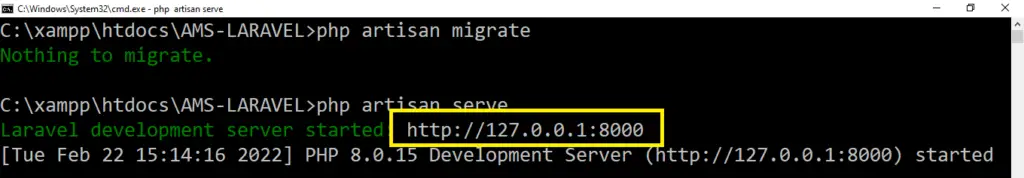 Attendance Management System in Laravel with Source Code