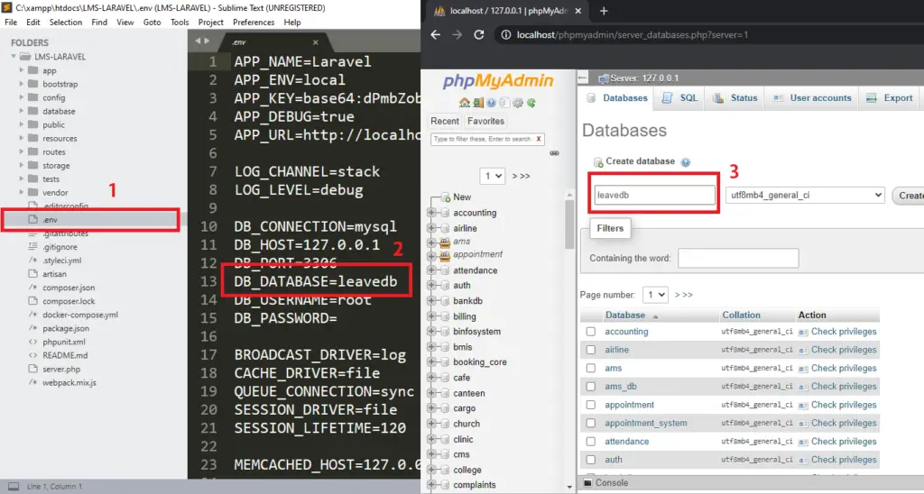 Leave Management System Project in Laravel with Source Code
