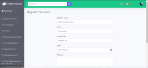[Complete] Course Management System in Laravel with Source Code