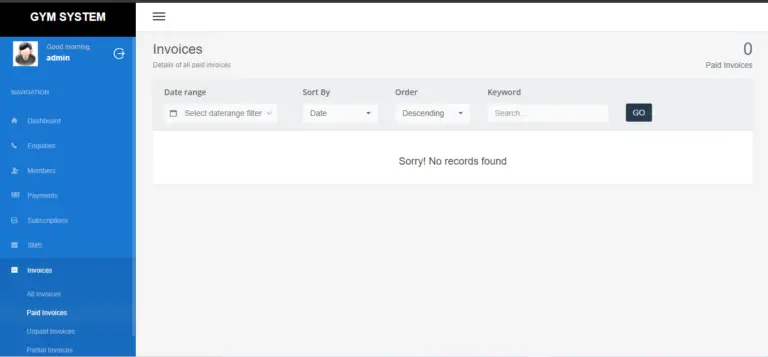 [Complete] Gym Management System in Laravel with Source Code