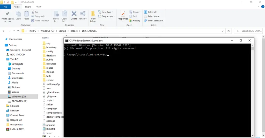 Leave Management System Project in Laravel with Source Code