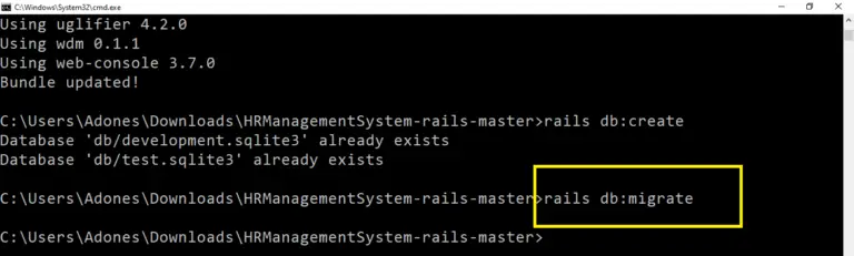 Human Resource Management System in Ruby on Rails with Source Code