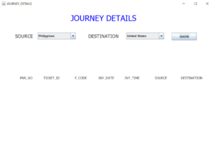 Airline Reservation System Project in Java With Source Code