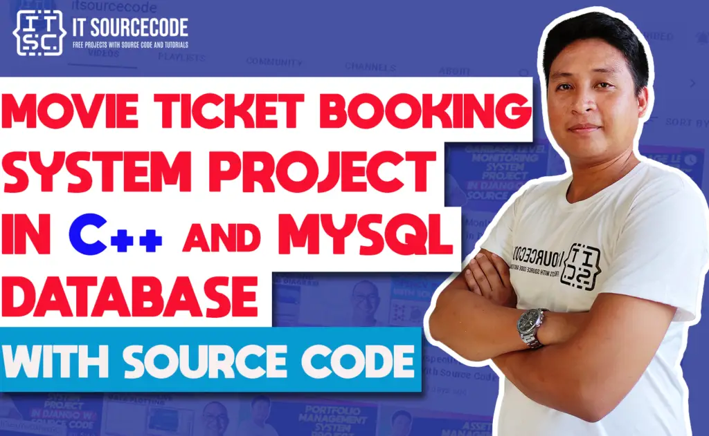 Movie Ticket Booking System Project in C++ and MySQL Database - 2022
