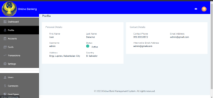 Online Banking Management System Project in Laravel with Source Code