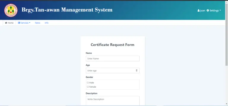 Barangay Management System in Laravel with Source Code