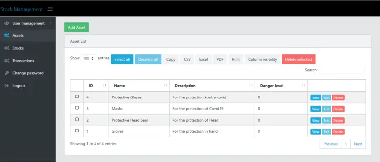 Laravel Stock Management System Project With Source Code 2022