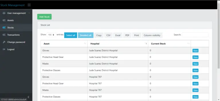Laravel Stock Management System Project With Source Code 2022