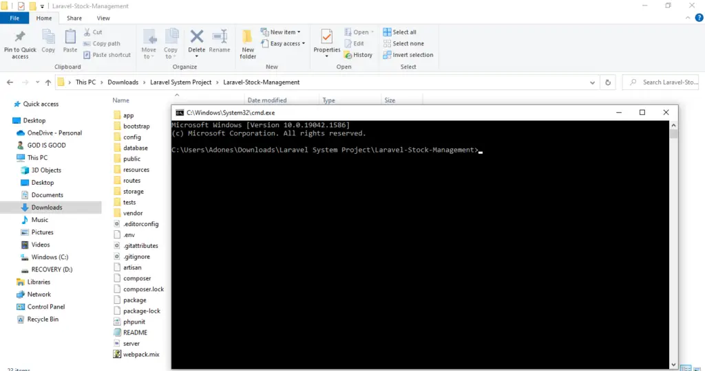 Laravel Stock Management System Project With Source Code