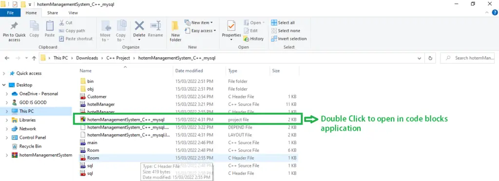 Hotel Management System Project in C++ and MySQL Database
