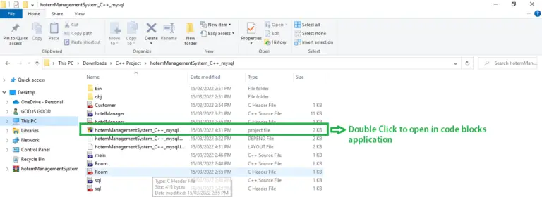 Hotel Management System Project in C++ and MySQL Database
