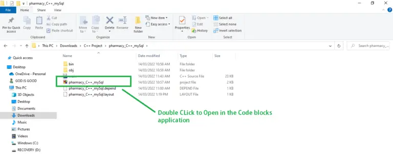 Pharmacy Management System Project in C++ with MySQL Database