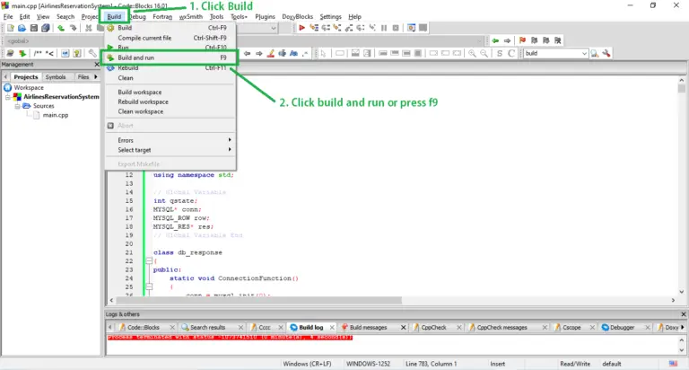 Airlines Reservation System Project in C++ and MySQL Database