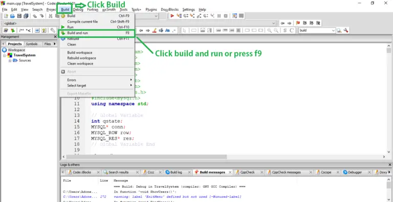 Travel Management System Project in C++ and MySQL Database
