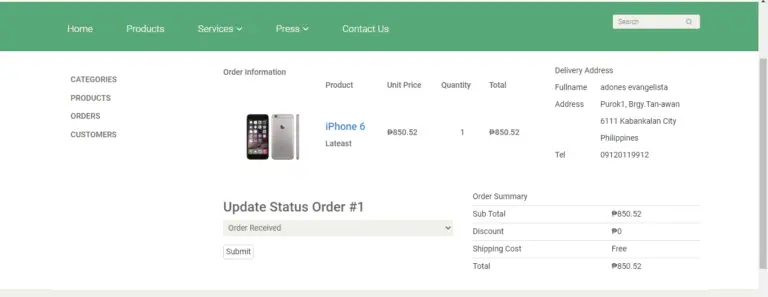 Nodejs Ecommerce with Source Code