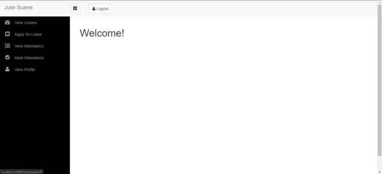 Human Resource Management System Project In Nodejs Source Code