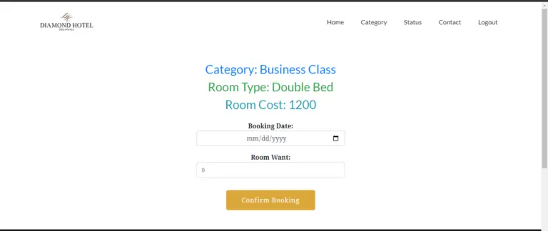 Hotel Management System Project in Node JS with Source Code