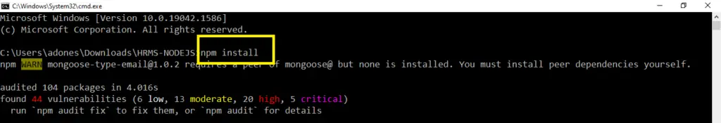 Human Resource Management System Project In Nodejs Source Code