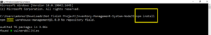 Inventory Management System Project in Node JS with Source Code