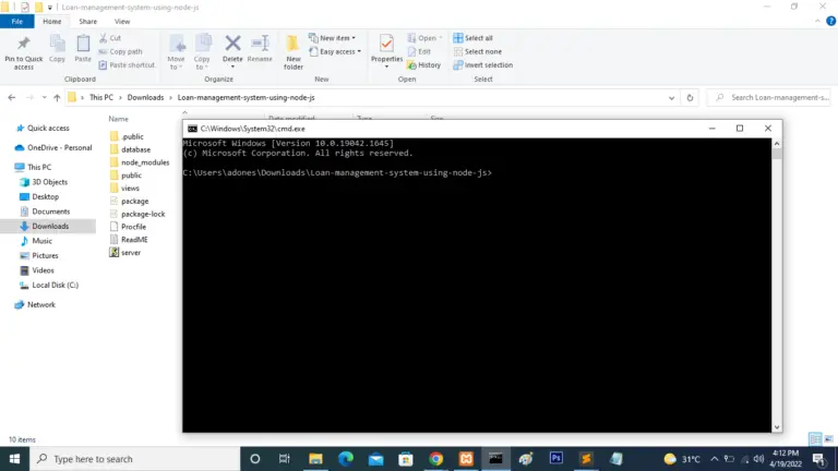 Loan Management System Project in Node JS with Source Code