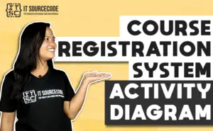 Activity Diagram for Course Registration System | UML | ITSC