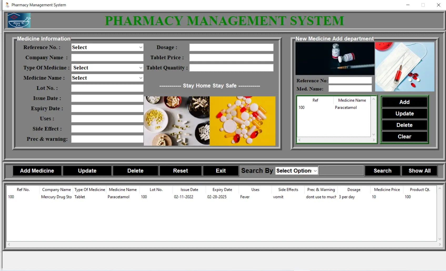 The Pharmacy Management System Project in Python is a computer-based ...