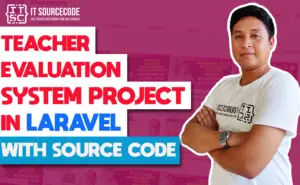 Teacher Evaluation System Project in Laravel with Source Code