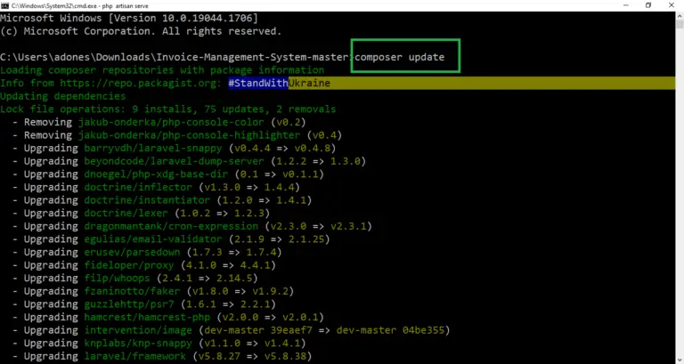 Invoice Management System Project in Laravel with Source Code