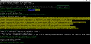 Conference Management System Project in Laravel with Source Code
