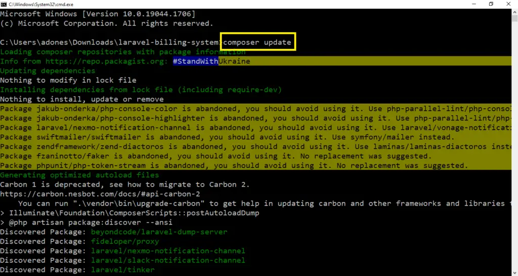 Laravel Billing System Project with Source Code