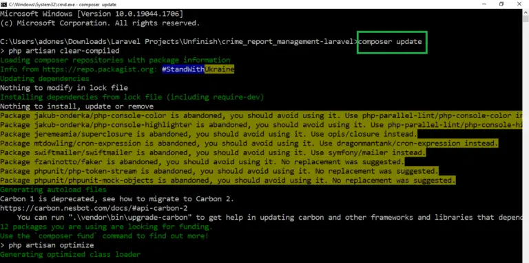 Online Crime Reporting System Project In Laravel With Source Code