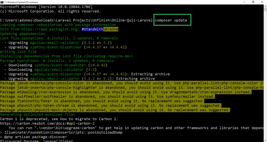 Online Quiz Management System Project in Laravel with Source Code